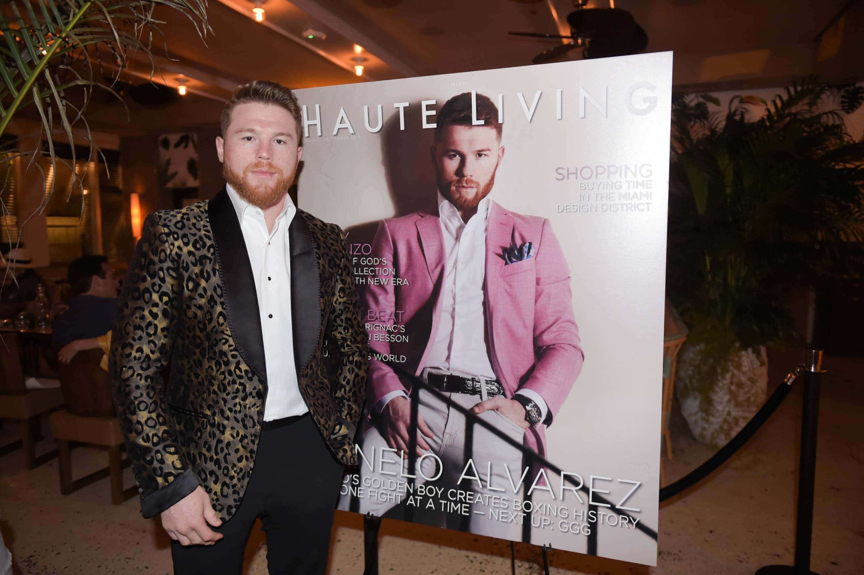 Inside Haute Living’s Cover Party With Canelo Alvarez | Fabrice Tardieu